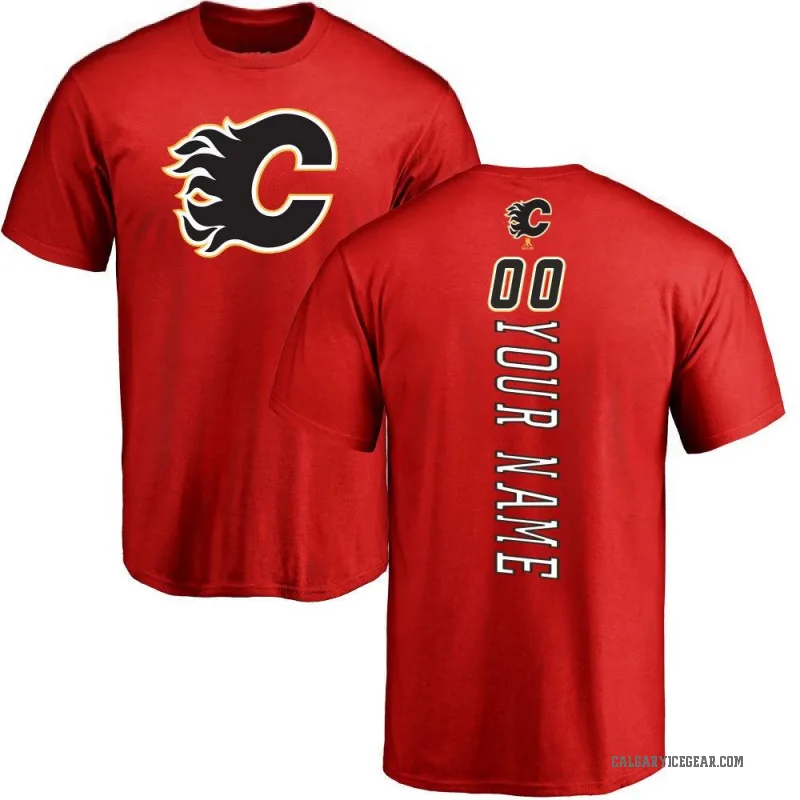 Custom T-Shirt | Authentic Calgary Flames Custom T-Shirts - Flames Store